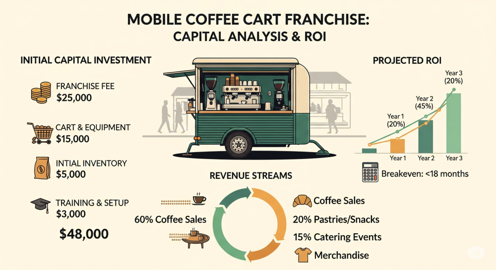 Analisis Modal dan ROI Franchise Cart Keliling: Prospek Bisnis yang ...