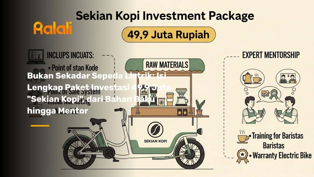 Bukan Sekadar Sepeda Listrik: Isi Lengkap Paket Investasi 49,9 Juta ...