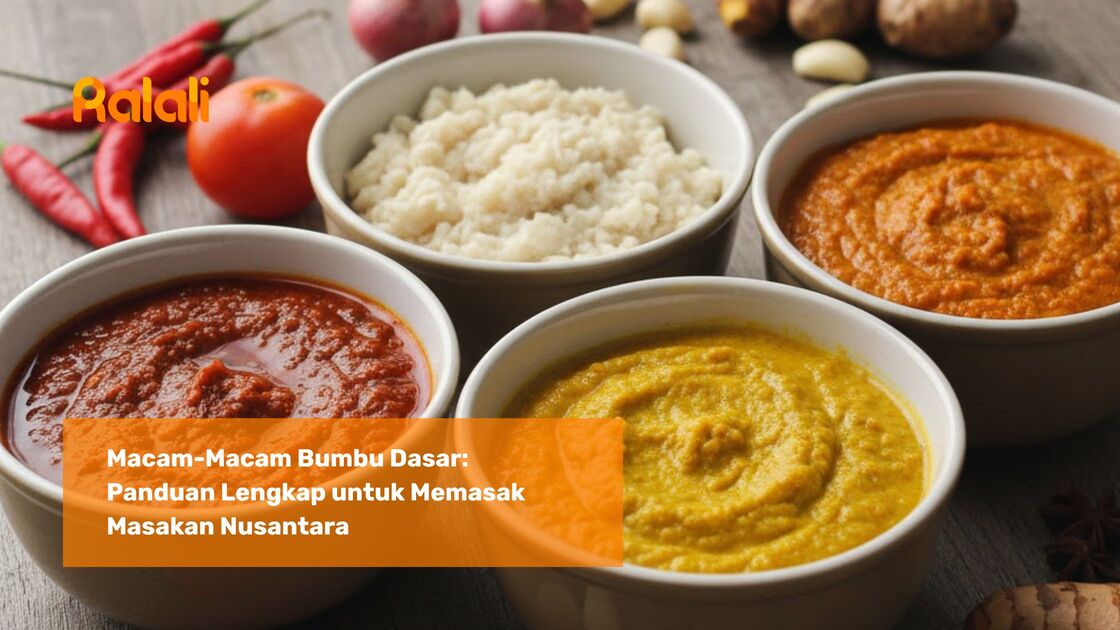 Macam-Macam Bumbu Dasar: Panduan Lengkap untuk Memasak Masakan ...