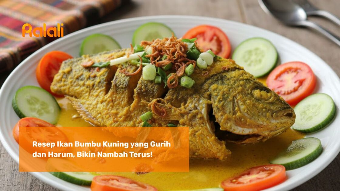 Resep Ikan Bumbu Kuning yang Gurih dan Harum, Bikin Nambah Terus ...